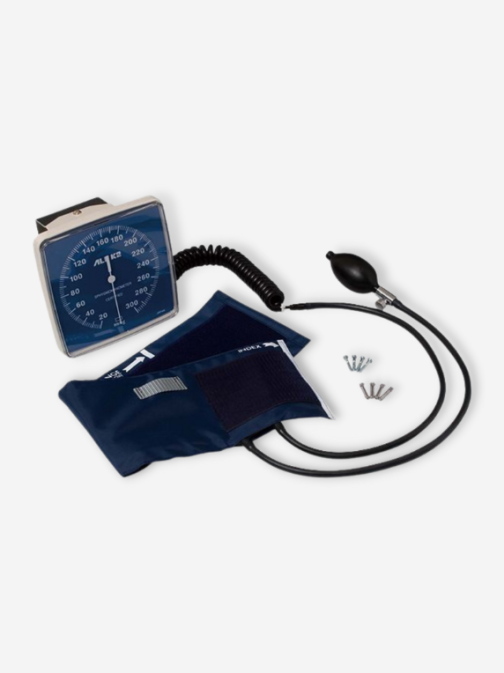 ANEROID SPHYGMOMANOMETER LARGE FACE WALL TYPE - Mediklin